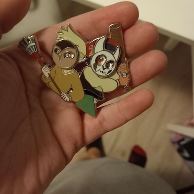 Toh Magnetic Hard Enamel Pin - Etsy