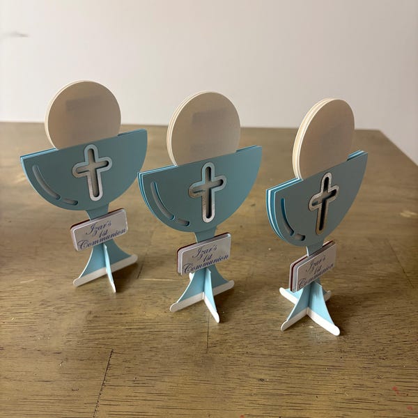 Chalice SVG Cut File for Paper or Vinyl, First Communion, Baptism ...