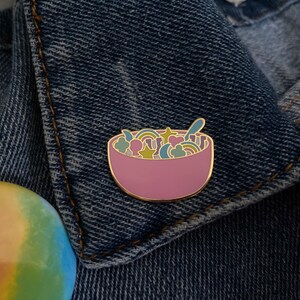 Lucky Charms Enamel Lapel Pin - Etsy