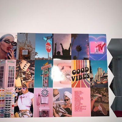 Purple Wall Collage Kit - Etsy