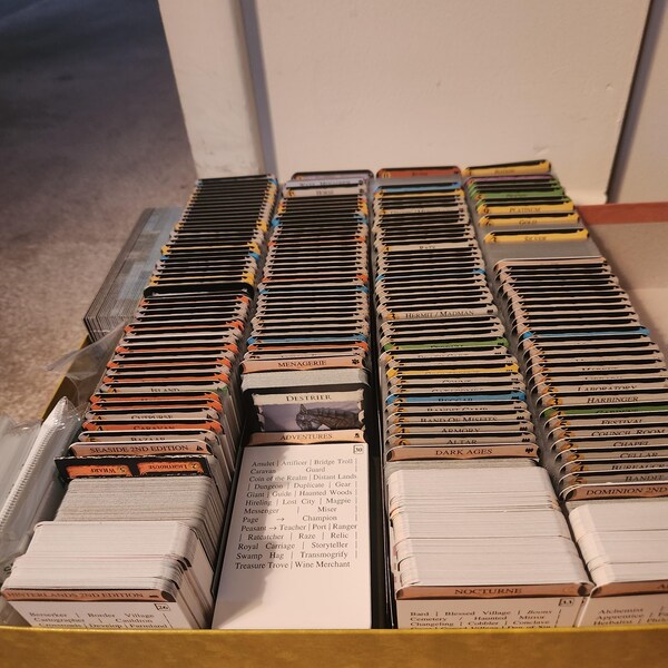 Dominion Card Game - INSERT for Dominion Case - Completely ASSEMBLED ...