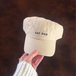 Hatphile Pre-washed Soft Cat Embroidery Ball Cap Perfect Gift | Etsy