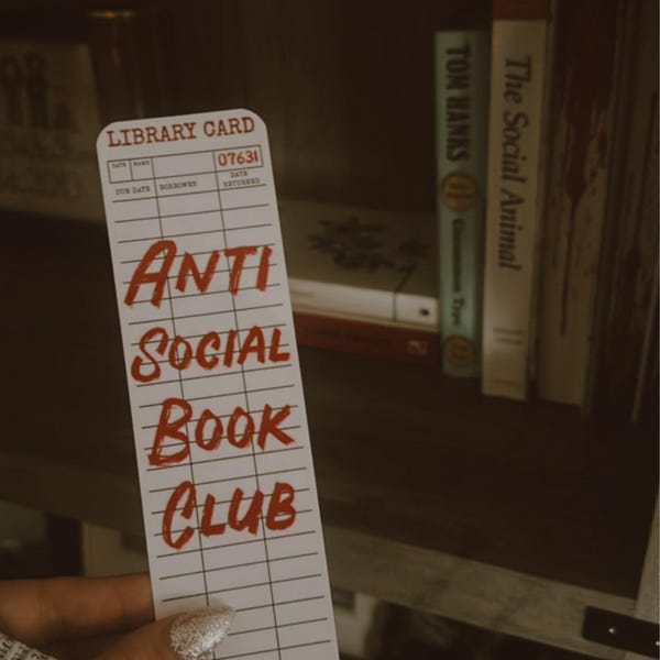 Retro Library Card Bookmark Set – Bookish Quote Bookmarks, Retro ...