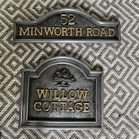 Vintage House Sign.traditional Style English Country House - Etsy UK