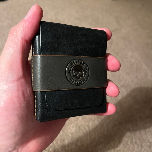 The Deadshot EDC Wallet, Leather Flap Wallet, Edc Leather, Edc Card ...