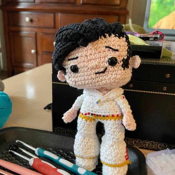 Elvis Presley Crochet Pattern, Amigurumi Pattern, PDF English Pattern ...