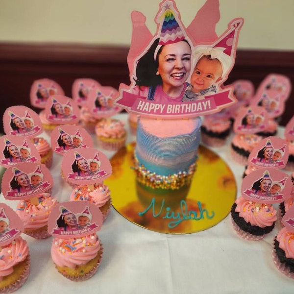 Customized Ms. Rachel Cupcake Toppers, Digital Product, Personalized ...