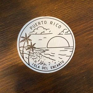 Puerto Rico Sticker Puerto Rico Decal Multiple Sizes Bumper Sticker ...