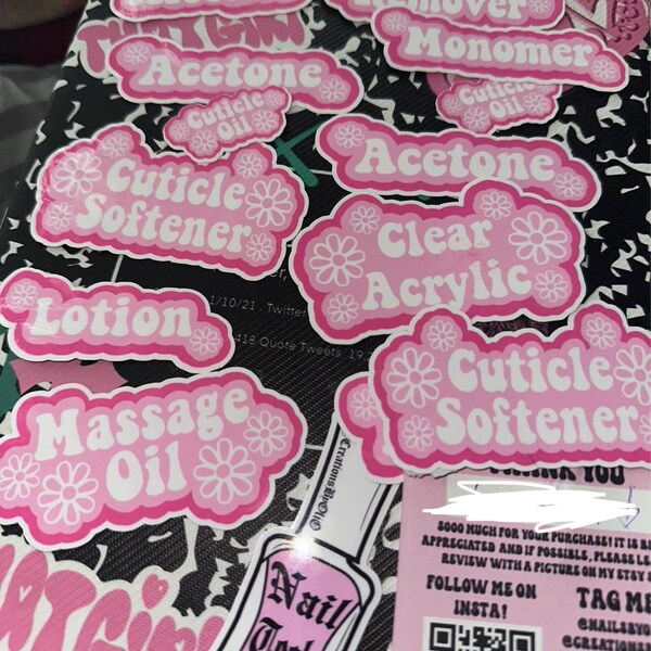 TATTOO ARTIST Gothic Sticker | Tattoo Label | Tattoo Artist Label ...