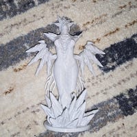 Lady Dimitrescu Statue Resident Evil Village Crystal Dimitrescu Reste ...