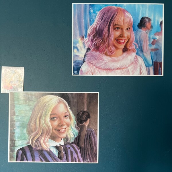 Fireys Art Print Labyrinth Watercolor Artwork the Fire Gang Art Print ...