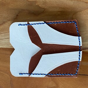 Patrón cuero The Owl Wallet, plantilla pdf de billetera, patrón pdf de ...