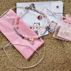 Decorator Coquette Dollette Hyperfeminine Ribbon Charm Necklace - Etsy