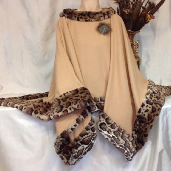 Extra Big Throw-heavyweight Arctic Fox Faux Fur/79”x61"/stylish Warm ...