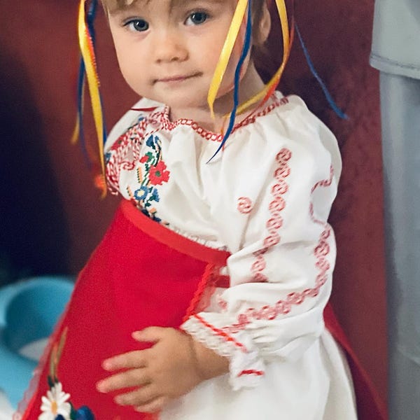 Romanian Traditional Blouse /romania Shirt/moldavian Suit/romanian ...