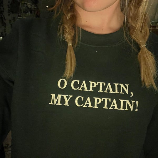 Mattheo Riddle Embroidered Sweatshirt - Etsy