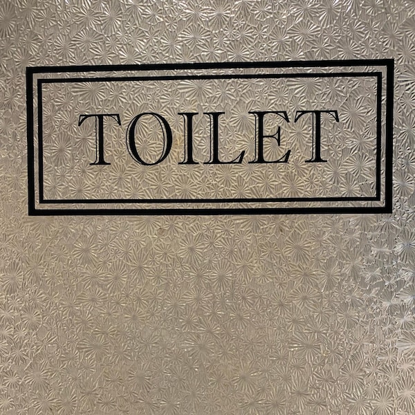 Custom Door Decal, Vinyl Sticker for Glass Door, Personalized Sign ...