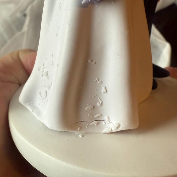 Handmade Custom Marry to Me Kiss Wedding Bobble Head Handmade Polymer ...