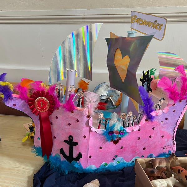 DIY Cardboard Royal Throne Blueprints: Kids Pretend Play (digital ...