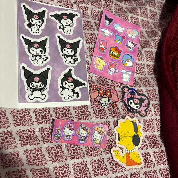 Butter/cup Clear Sticker Sheet, Butter/cup Scrapbook Sticker Sheet ...