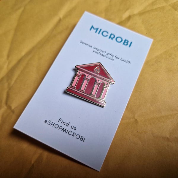 MTS Gel Card Enamel Pin / Transfusion Science / Blood Bank - Etsy
