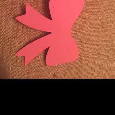 Bow Paper Cut Outs Set of 25 - Etsy