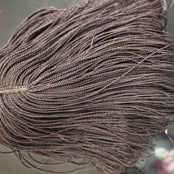 Handmade Braided Gray Curly Tips Closure Braids (12 Inch) Pre_order - Etsy