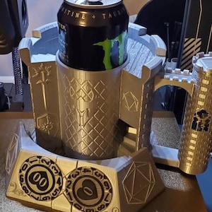 Battle Mech Dice Tower Mech Themed Dice Tower for Tabletop Games Like ...