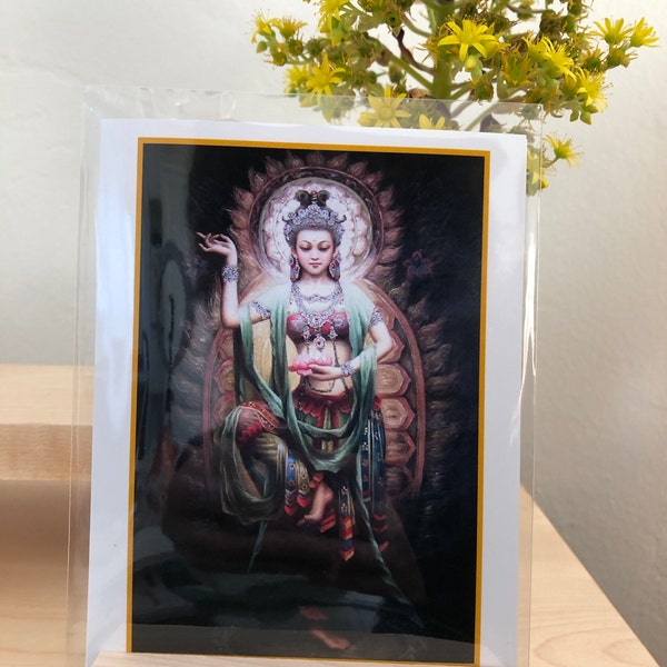 Goddess Shakti Card - Etsy
