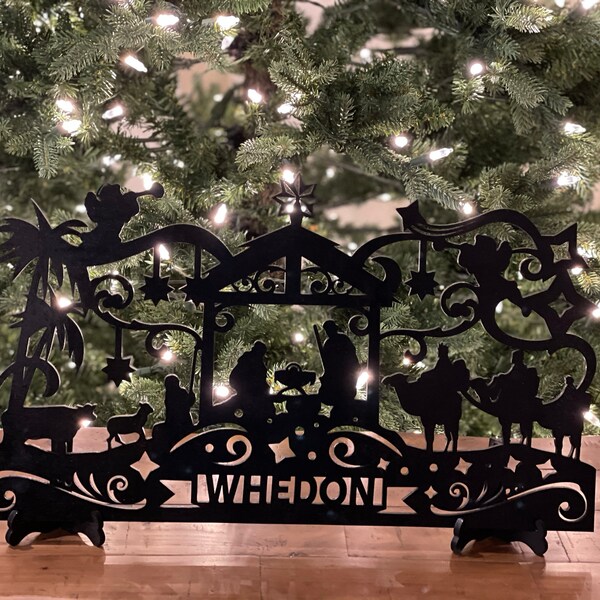 Nativity Frame Set - Laser Ready Files - Digital Files - SVG ...