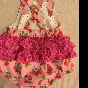 Baby Ruffled Romper PDF Sewing Pattern Instant Download - Etsy