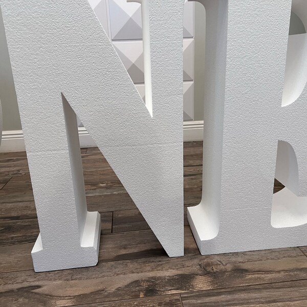Big Foam Letters Baby Foam Letters, Perfect Baby Shower Decor,table ...