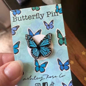 Butterfly Pin - Etsy