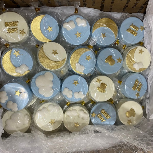 1dz. Baby Themed Covered Oreos. Twinkle Twinkle Little Star Theme. Baby ...