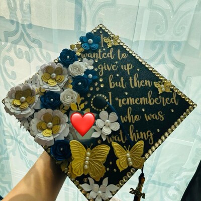 Custom Graduation Cap Topper Personalized Grad Cap Senior Class of Gift ...