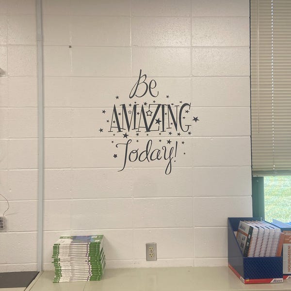 You Are Positive Affirmations Classroom Door Vinyl Wall Decal School ...
