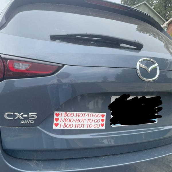 Funny Unhinged Bumper Magnet Gift for Feminist Car Decal Nasty Woman ...