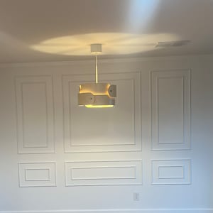 Decorative Wainscot Panel, Wall Moulding Design, Ready Cut Molding Kit - Etsy