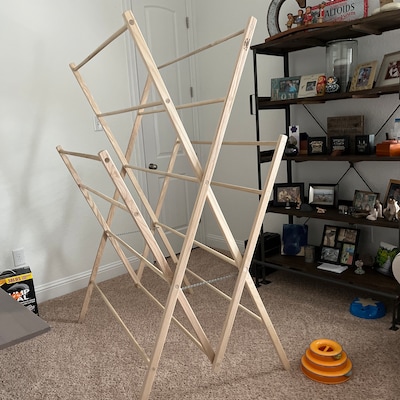 Laundry Drying Rack the Homesteader Extra Large - Etsy