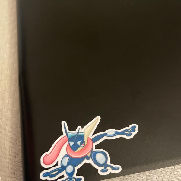 Greninja Vinyl Sticker - Etsy