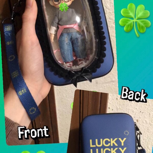 OB11 Doll Carry Bag, Obitsu 11 Doll Container, 1/12 Doll Carry Bag,1:12 ...