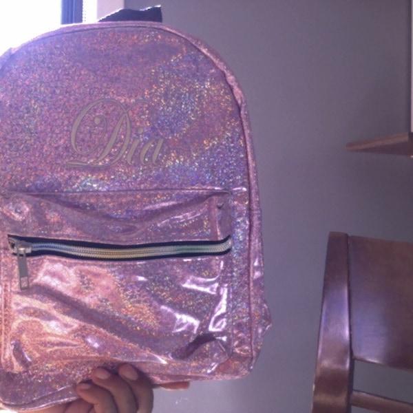 Back to School Gift, Toddler MINI Glitter Backpack, Kindergarten Girls ...