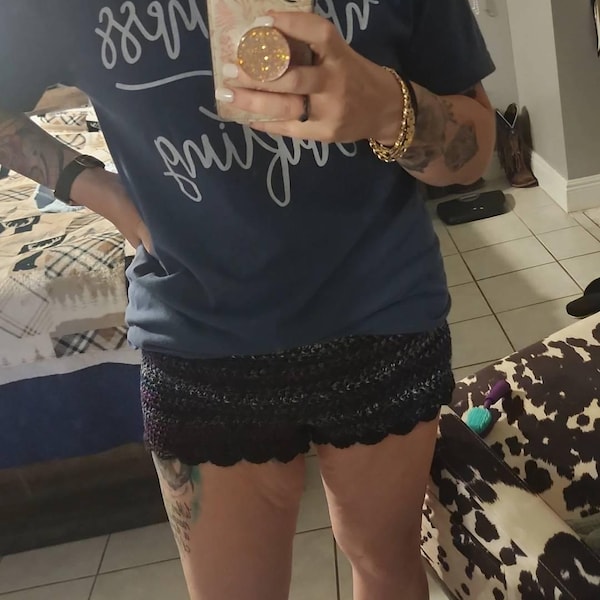 Easy Crochet Mini Shorts Pattern - Etsy