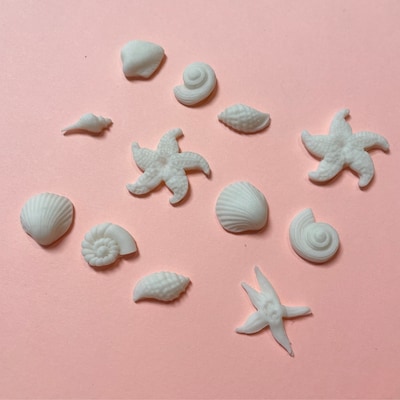 SEA SHELLS MOLD, Beach Themed Mold, Under the Sea Mold, Mini Chocolate ...
