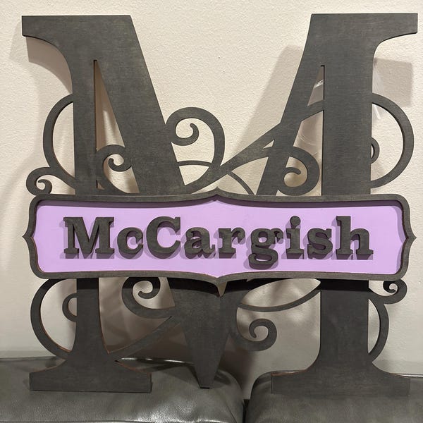 Custom Sign Letters With Any Font or Vector File - 1/2 Inch Thick ...