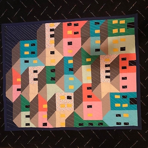 Chevron Snowflake Quilt Pattern PDF Digital Download - Etsy