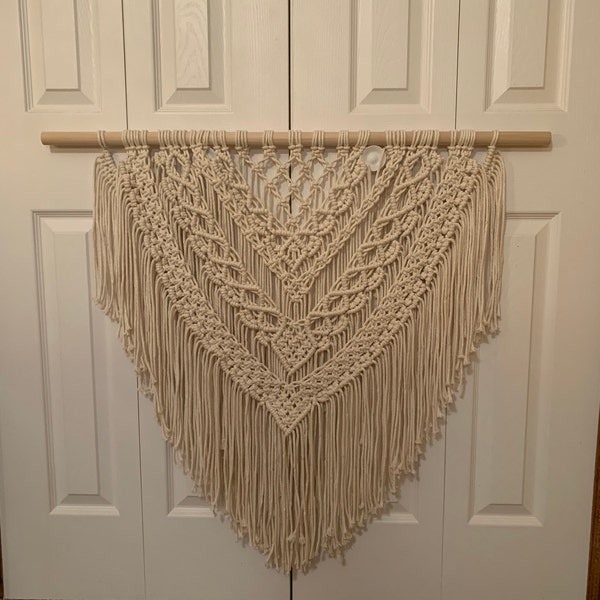 3-in-1 Macrame Pattern PDF With Photos, Beginner Macrame Wall Hanging ...