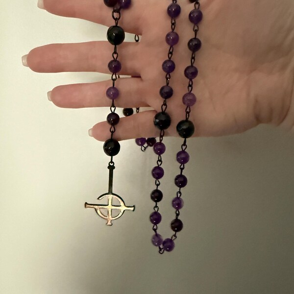 Ghost Band Rosary - Glow in the Dark - UV Reactive - Papa IV Blues ...