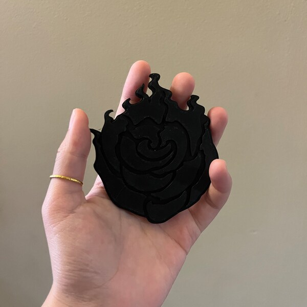 RWBY Ruby Rose Cross Cosplay Pin STL - Etsy