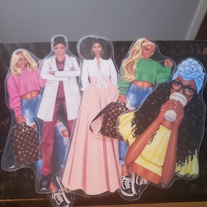 African American Bookmark Set black Girl Bookmarksblack Girl Magic ...